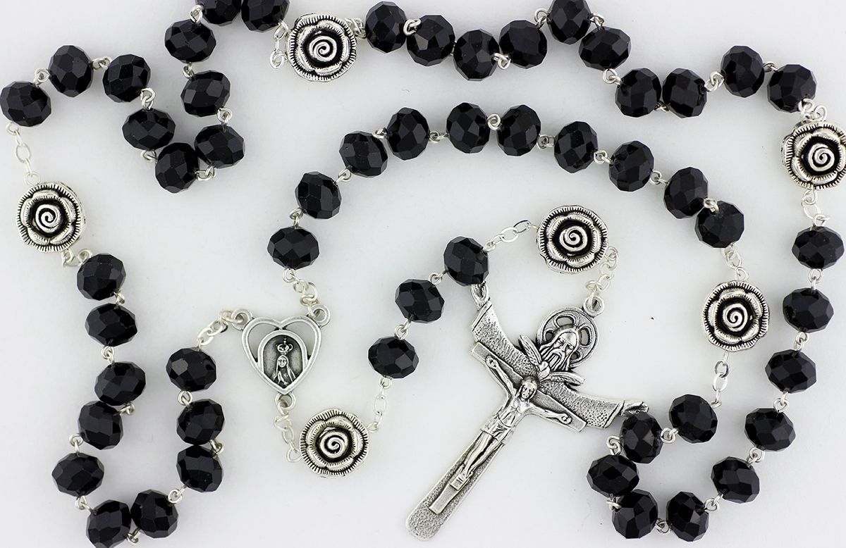 Buy Our Lady of Fatima Rosary W/Beads & Crucifix, 21in | Gifts Catholic