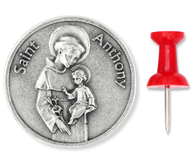 Buy Saint Anthony Pocket Token (1.25") - Patron of Lost Things | Gifts ...