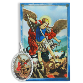 Buy St Michael Medal (1 inch) and Picture Card (Minimum quantity ...