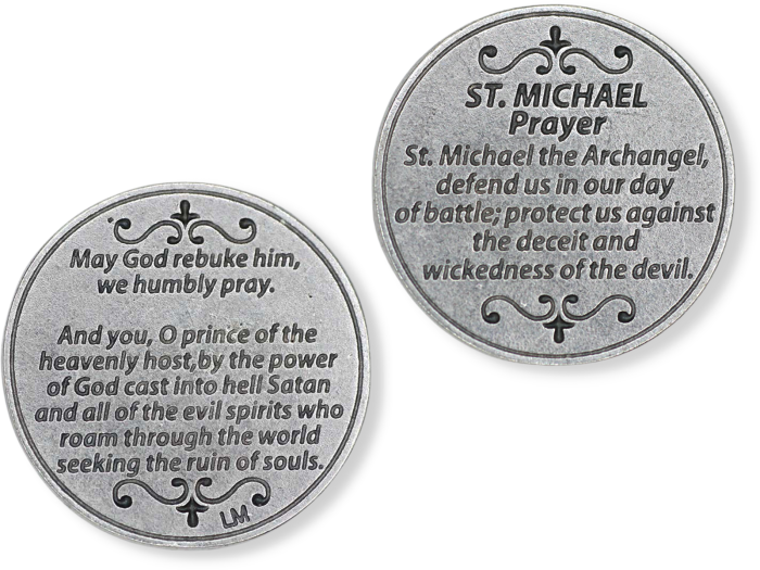St. Michael Prayer Pocket Token